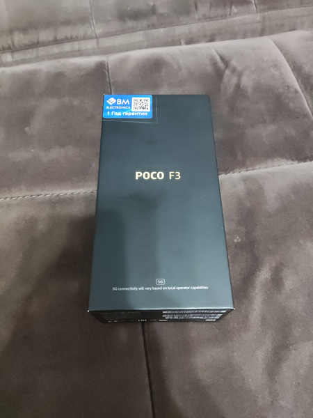 POCO F3 Идеальное состояние 128 GB