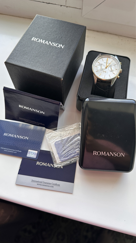 Romanson, кварцевые Швейцарские часы