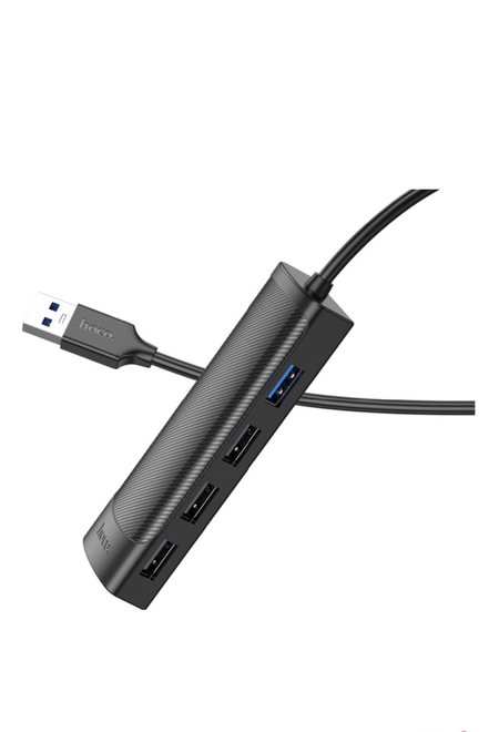 USB концентратор 4в1, Хаб для компьютера USB-A 3.0 интерфейс,3*USb2.0