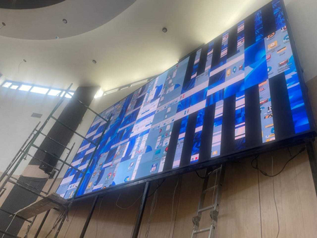 LED Video ekran установка