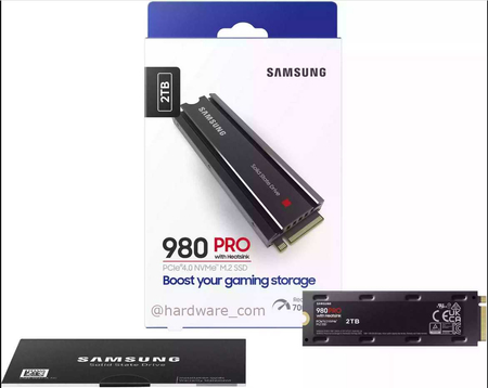 Samsung 980 Pro 1Tb. Новые! В упаковке! Из США.