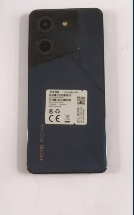 Techno Pova 5 8/256 GB.
ideal.Dakument va Zaryadchigi bo.Ishlas