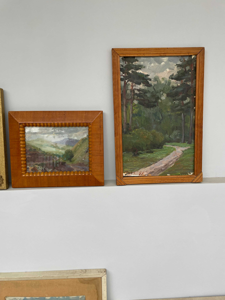 продам 10 картин - 70-х  -  80-х годов ( масло,акварель) 10штук.
