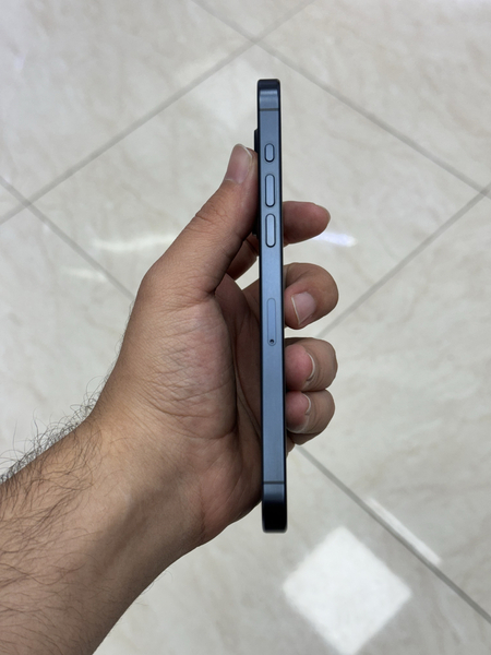 15 Pro Max Blue Titanium Simcard 256Gb Yomkost 100% 34cycle