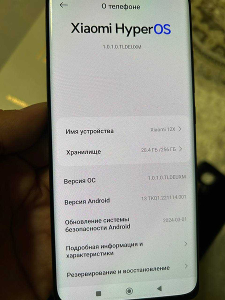 Xiaomi 12X 8+4/256 (Global)