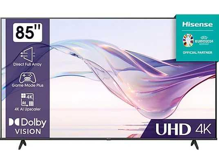 Телевизор Hisense 85A6K 4K UHD Smart TV нови партия первый руками !!!