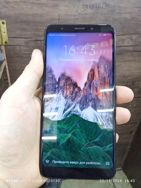 Redmi 5pulus holati edial usta kurmagan mashkala bezovta qilmasin