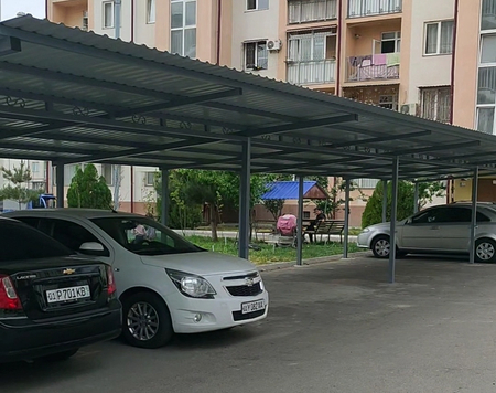 Авто навес avto naves parkovka