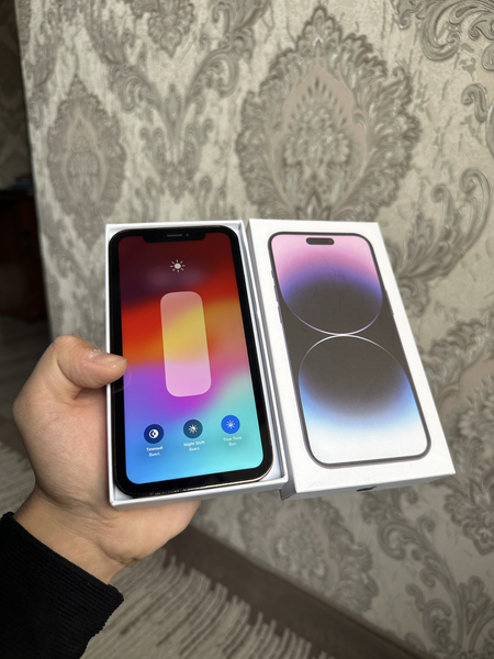 Iphone Xr 14 Pro korpsuda karobka full 85% 128 gb sastayana ideal