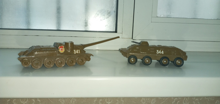 Модель танк Т-34 м 1-43