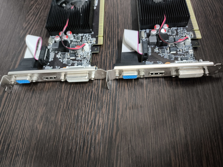 Nvidia GT730 4Gb 128bit GDDR3 2шт.