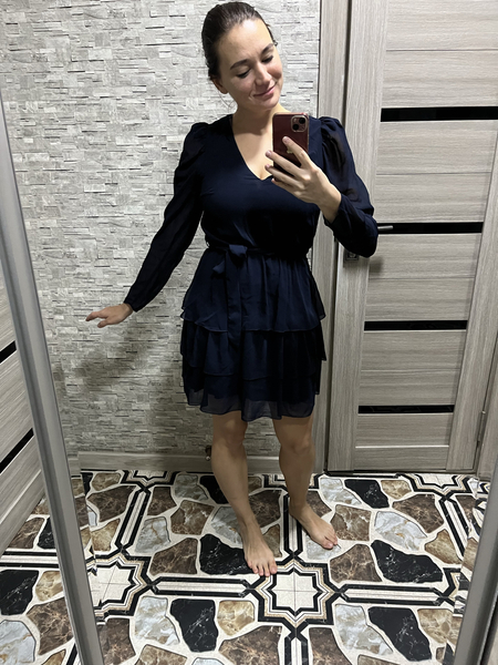 Шифоновое платье