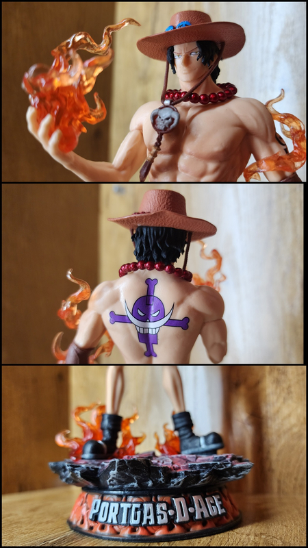 Фигурка Эйс из аниме Ван Пис / One Piece / Ace
•С коробкой и подсветк