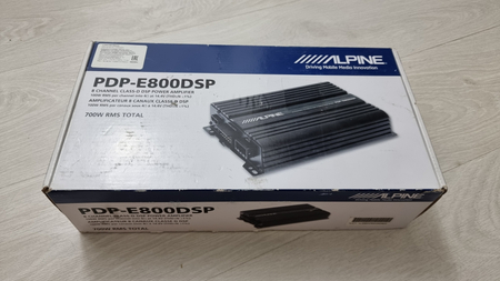 Процессор-усилитель Alpine PDP-E802DSP