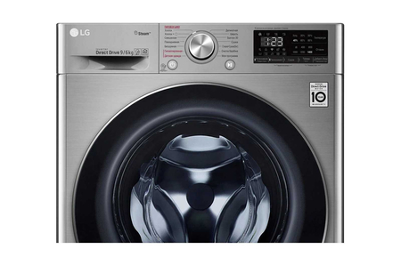 NEW! Стиральная машина LG F4V5VG2S (9/6 kg) с бесплатной доставкой