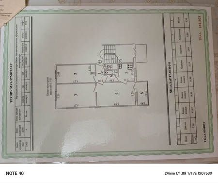 Продается квартира срочно, без ремонта, 3х комнатная
