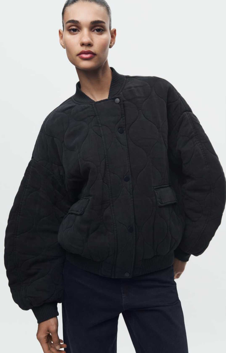 Куртка бомбер ZARA