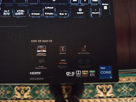 Asus tuf gaming core i5 12450
