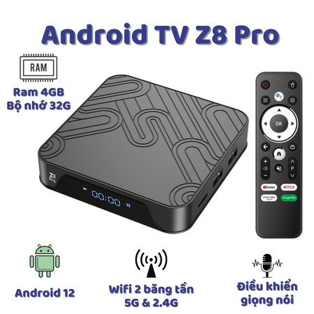 Z8 pro 4/32 tv box
