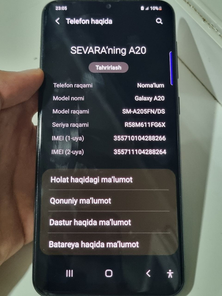 Samsung a20 obmen