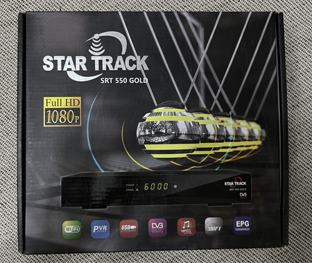 Спутниковый ресивер StarTrack SRT 550 Gold