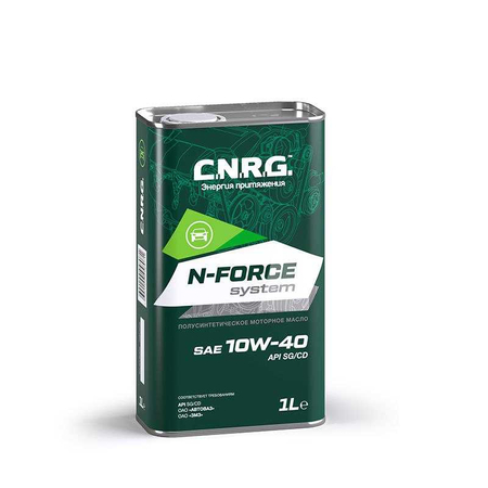 C.N.R.G  N-FORCE SYSTEM полусннтетика 10W40 SG/CD