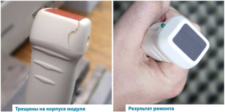 Ремонт и восстановление линзы УЗИ датчиков