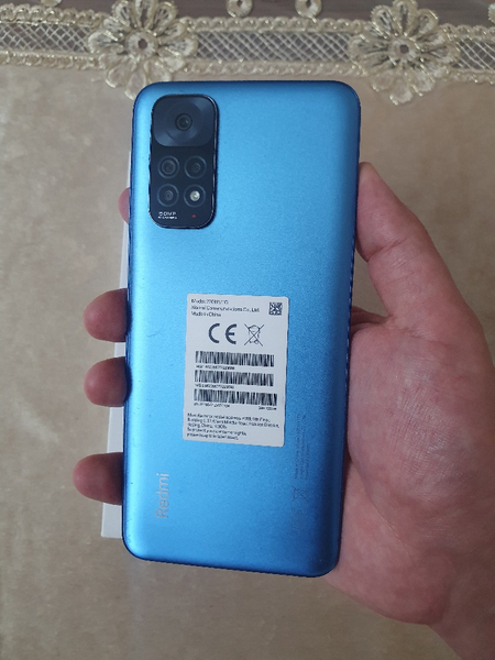 Srochna sotiladi Xiaomi Redmi Note 11 4G 6+2/128Gb  Blue Karobka Bor