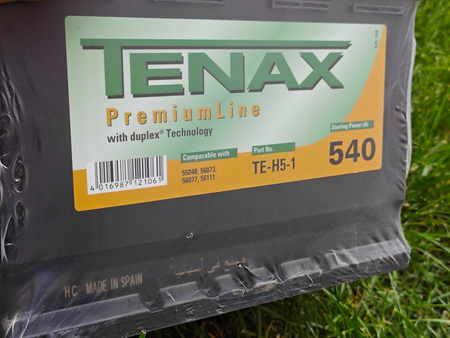 Аккумулятор TENAX (Испания) 12V 60Ah