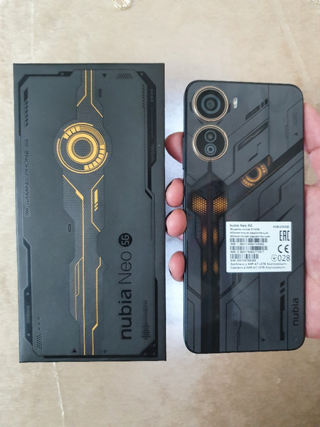 ZTE Nubia Neo 5G 8+10/256 Black 5G Orginal Flagman igravoy Karobka Bor