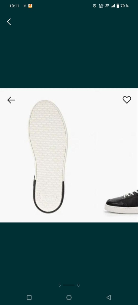 Продам мужские кроссовки Levi's.