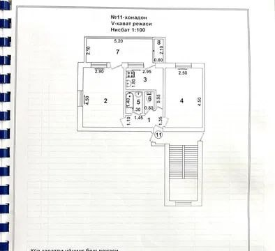 Ш.Руставелли 2/4/4 спец.план раздельные комн  балкон 2×6 пл. 58кв.м