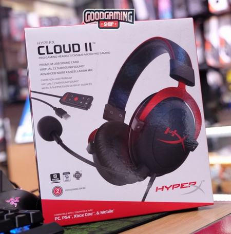 Игровые наушники - HyperX Cloud II