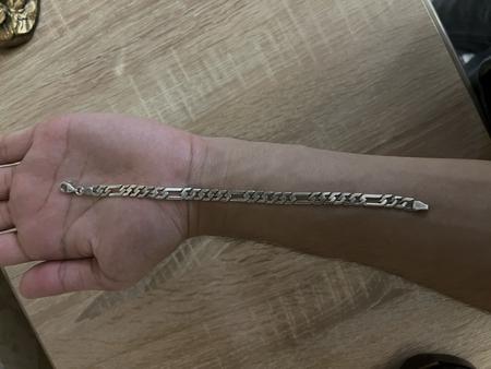 Серебряный браслет мужской
