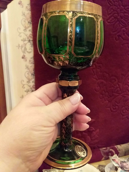 MOZER.Фужеры Чехословакия.
