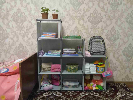 двухрядная книжная полка, стеллаж для хранения