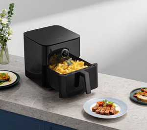 Умная фритюрница-аэрогриль Xiaomi Smart Air Fryer 6,5L Global (черный)