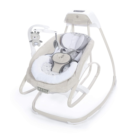 Шезлонг Ingenuity Smart Size Gliding Swing & Rocker