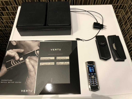 Vertu Signature S Design Stainless Steel Original