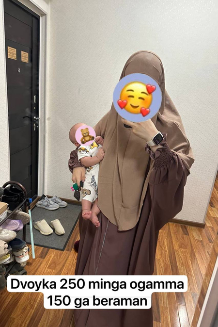 Muslima qizlar kiyimi sotiladi