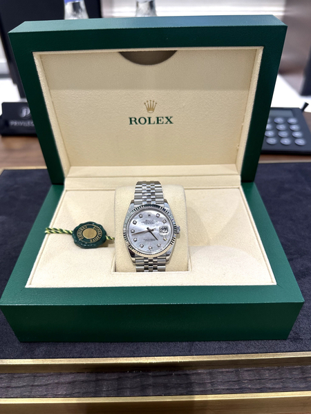 Rolex Datejust 36mm Steel and White Gold 126234