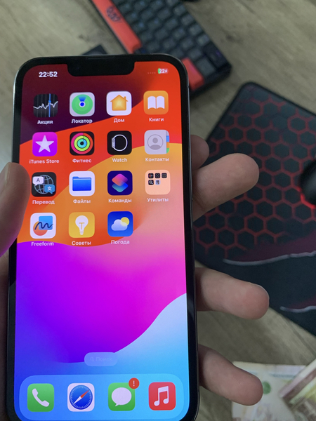 Iphone 13 pro, заменен экран