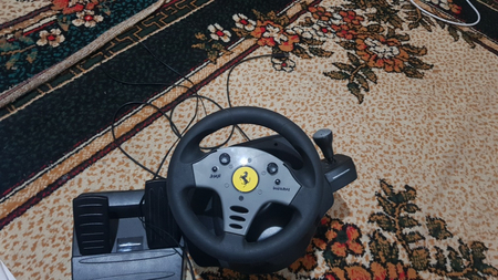 Руль игровой новй