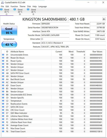 Asus ROG GL502VSK (7th gen)