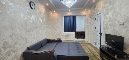 Юнусобод 15кв метро Туркистон 1*2комнатная новая евроремонт семейный