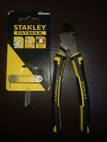 Кусачки диагональные 160 мм STANLEY 0-89-858