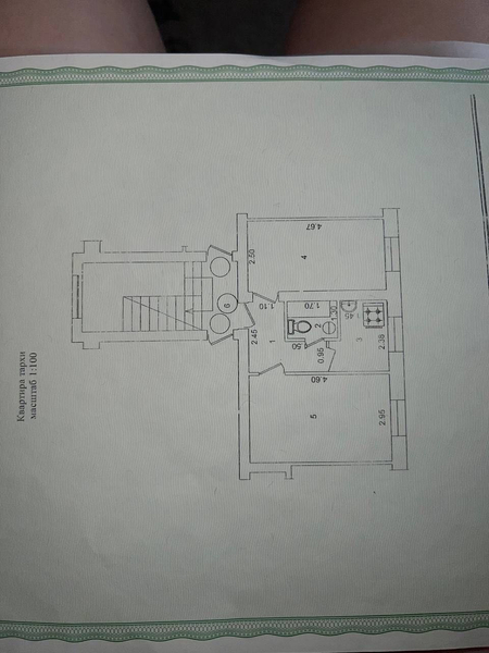 2-комнатная квартира в Мирабадском районе, 42 м², под ремонт