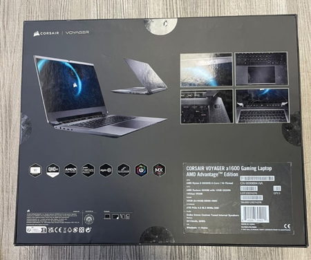 Продам Ноутбук Corsair Voyager A1600 Ryzen-7 (Аналог Core i9) 13 Gen!