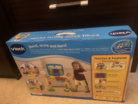Игрушка. Спорт-центр Smart Shots для детей от Vtech из США. В упаковке