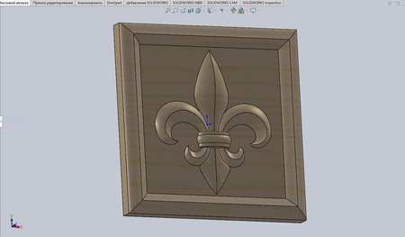 Solidworks dasturida 3D xizmatlar